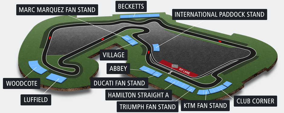 MotoGP Silverstone Tickets 2025 - Weekend, 3 Days - Buy now!