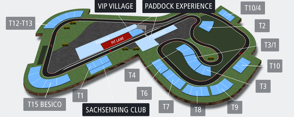 MotoGP Sachsenring 2025 VIP Tickets for 3 days