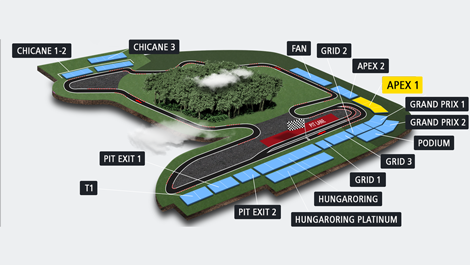Formel 1 Großer Preis von Ungarn 2025 | F1® Experiences Pakete