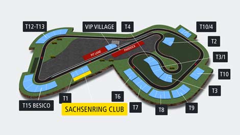 MotoGP Sachsenring/Deutschland 2025 VIP Tickets | 2 Tage